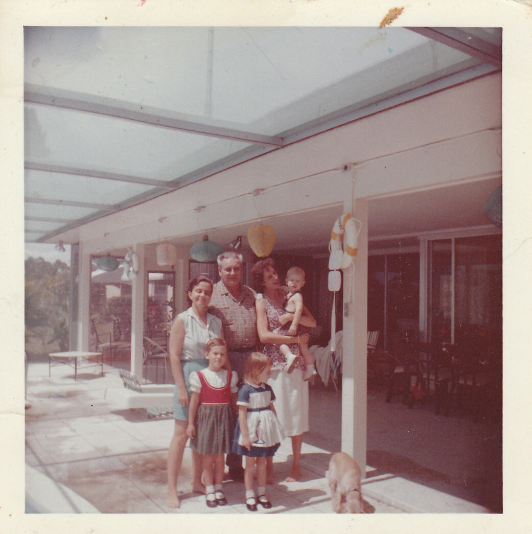 Dave Vandercook and family, Fort Myers FL, 1961 - vandercookpress.info